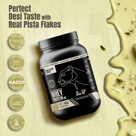 Pro Concentrate Whey Protein with Ultrasorb Tech | 924gm | Kesar Pista ...