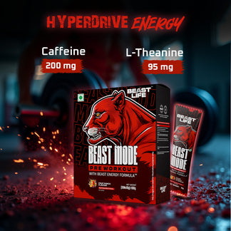 Beast Mode Pre Workout With Beast Energy Formula (Fruit Punch) – Beastlife