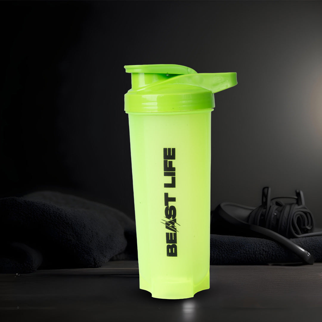 Beastlife Classic Gym Shaker Bottle | Neon | 750 ml