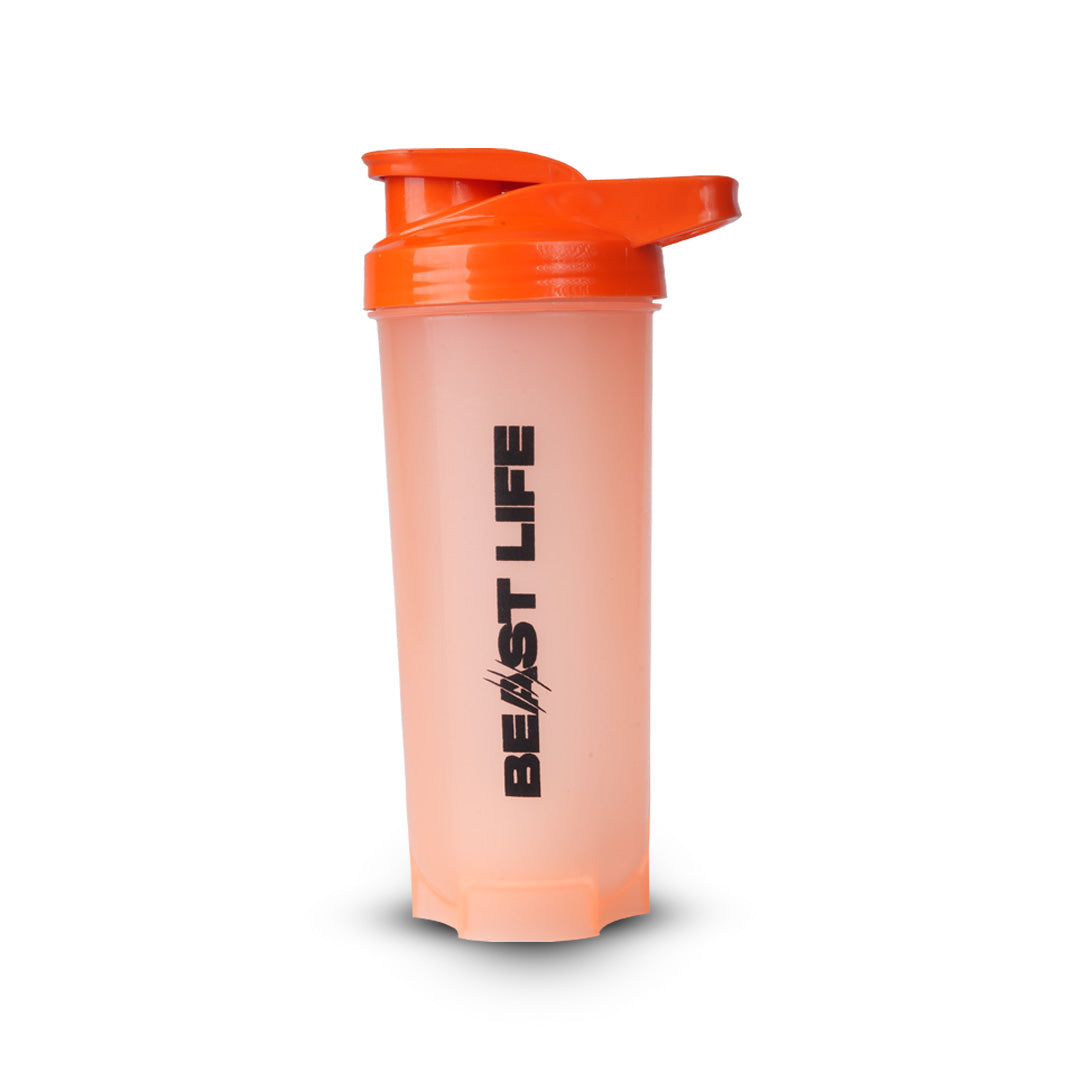 Beastlife Classic Gym Shaker Bottle | Orange | 750 ml