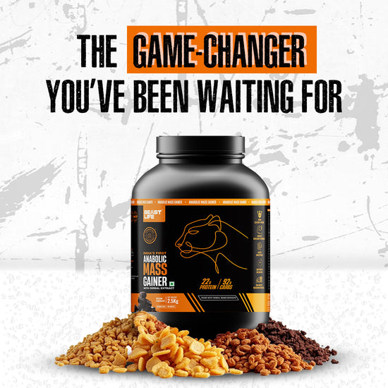 Anabolic Mass Gainer with Ultrasorb Tech (No Maltodextrin) | 2.5kg ...